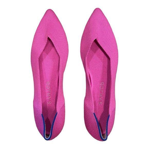 Rothy's | Shoes | Rothys The Point Dragon Fruit Pink Size 75 | Poshmark